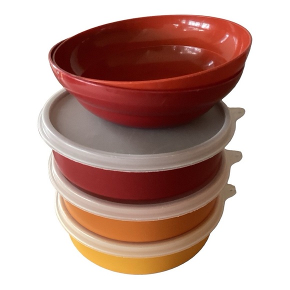 Tupperware | Kitchen | Vintage Tupperware Harvest Bowl Set | Poshmark
